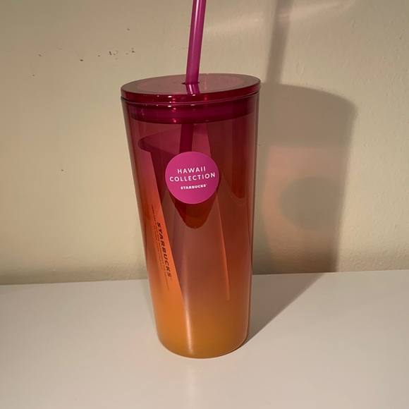 Kitchen | Starbucks Hawaii Collection Glass 18oz | Poshmark